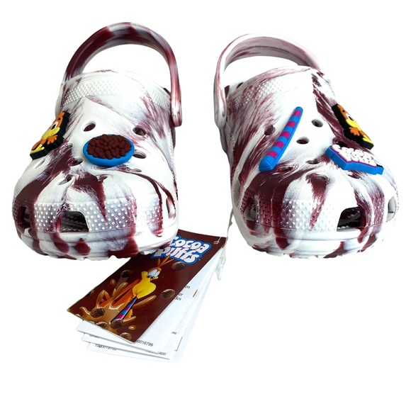 CROCS | Shoes | Crocs Kids Classic Cocoa Puffs Clog Shoe Size J6 Nwt ...